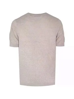 GRAN SASSO Basket-weave T-shirt