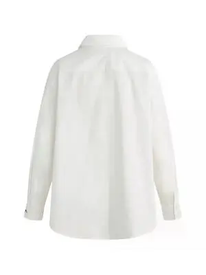 FAVORITE DAUGHTER Zip It Embroidered-cuff Shirt