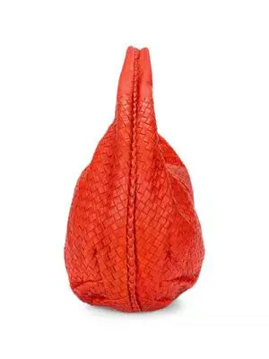 Bottega Veneta Intrecciato Hobo Bag - Orange