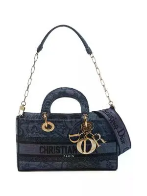Dior Lady D-joy Embroidered Tote Bag