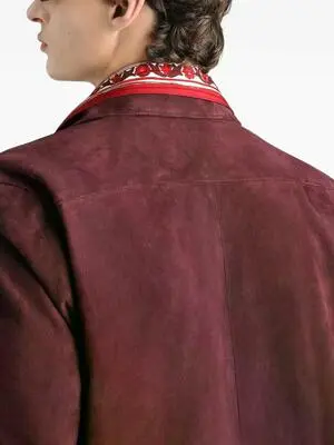 Dolce & Gabbana Martini Suede Shirt