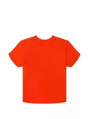 RE/DONE Slogan-print T-shirt - Orange