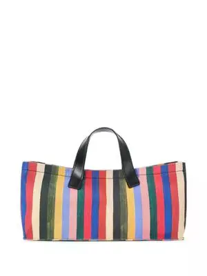 Staud Port Artist Stripe Tote Bag