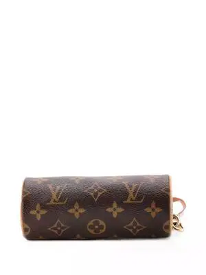 LOUIS VUITTON Monogram Canvas Papillon Pochette Clutch Bag