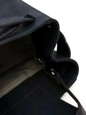 SILVIAN HEACH Pebbled Leather Turn-lock Backpack