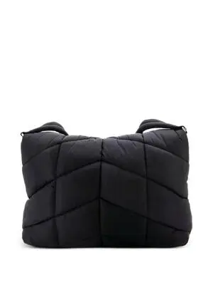 Saint Laurent Loulou Puffer Messenger Bag - Black