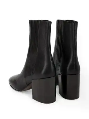 Dries Van Noten Heeled Leather Chelsea Boots