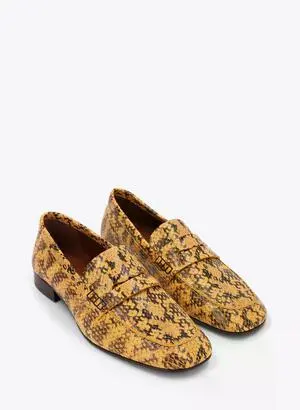 Dries Van Noten Leather Penny Loafers