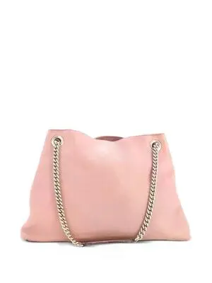 Gucci Soho Chain Strap Leather Medium Shoulder Bag - Pink