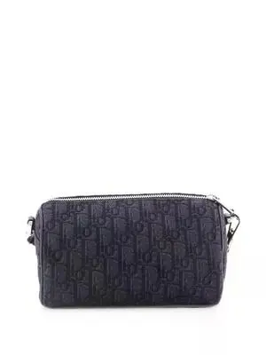 Dior Roller Messenger Bag Oblique Canvas Mini Crossbody Bag