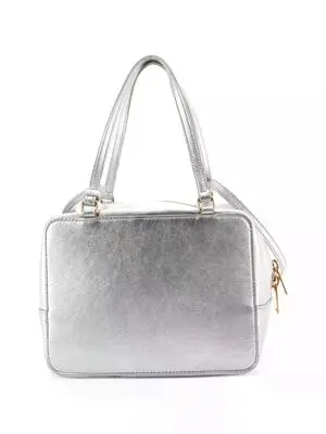 Celine Cuir Triomphe Folded Cube Bag Leather Shoulder Bag