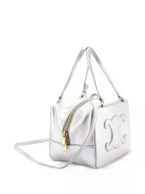 Celine Cuir Triomphe Folded Cube Bag Leather Shoulder Bag