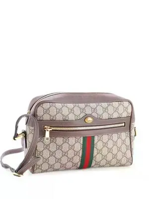 Gucci Ophidia Shoulder Bag Gg Coated Canvas