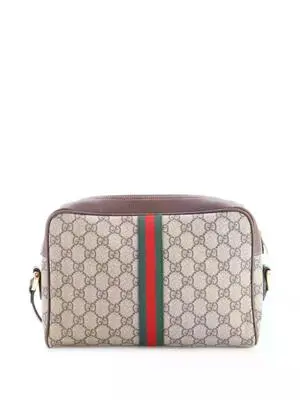 Gucci Ophidia Shoulder Bag Gg Coated Canvas