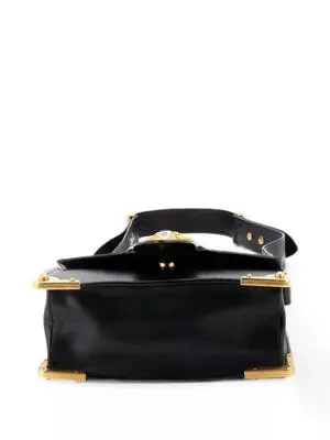 Prada Animalier Cahier Leather Small Crossbody Bag