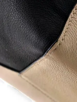 LOUIS VUITTON Lockme Cabas Leather Tote Bag