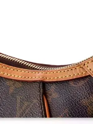 LOUIS VUITTON Thames Handbag Monogram Canvas Pm Shoulder Bag