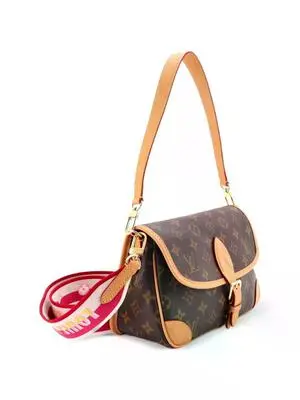 LOUIS VUITTON Diane Nm Monogram Canvas Crossbody Bag - Brown