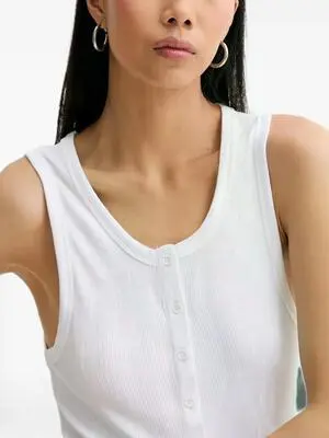 Munthe Buttoned Ribbed Top