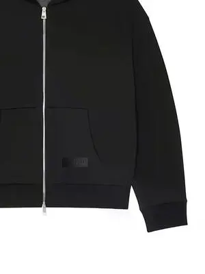 Givenchy Zip-up Logo-patch Hoodie