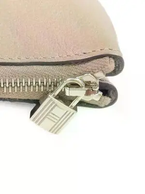 Hermès Atout 20 Evercolor Leather Clutch Bag - Neutrals