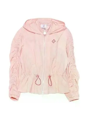 Casablanca Ruched Drawstring Jacket - Pink