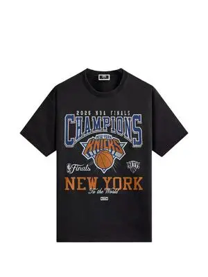 Kith X New York Knicks 2026 Champions Graphic-print T-shirt - Black