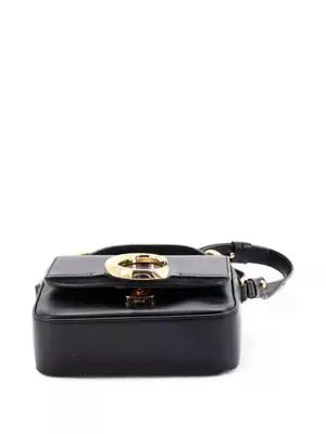 Chloé C Flap Bag Leather Mini Crossbody Bag