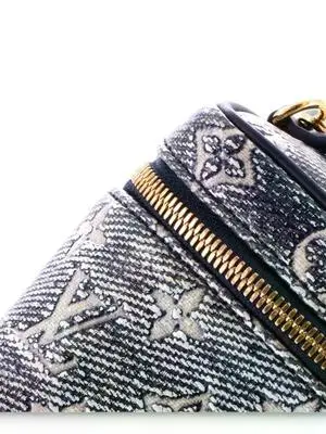 LOUIS VUITTON Vanity Case Monoglam Jacquard Canvas Micro Satchel