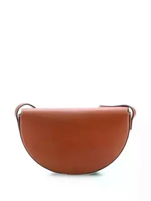 Celine Cuir Triomphe Besace Flap Bag Leather Crossbody Bag