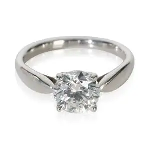 Tiffany & Co. 1.15 Ct Round Brilliant Diamond Harmony Engagement Ring - Platinum