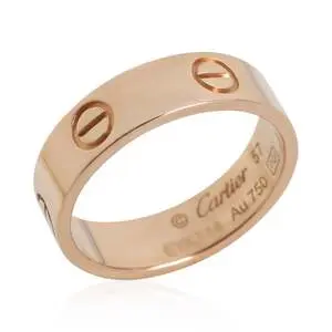 Cartier Rose Gold Love Ring