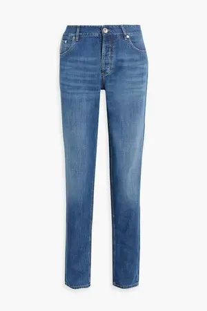Brunello Cucinelli Highrise Tapered Jeans