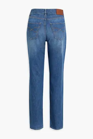 Brunello Cucinelli Highrise Tapered Jeans