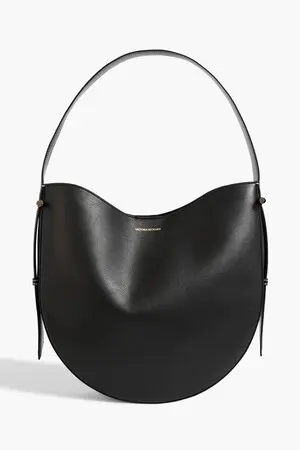 Victoria Beckham Dia Leather Shoulder Bag - Black