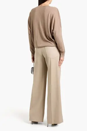 Brunello Cucinelli Beadembellished Cashmere And Silkblend Sweater