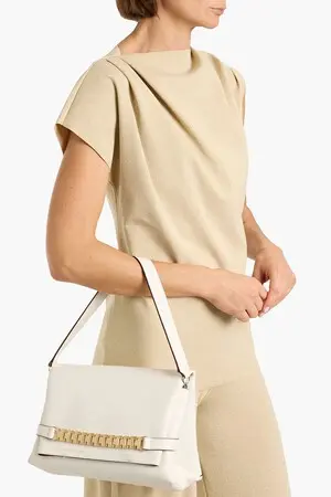 Victoria Beckham Chain Pouch Leather Shoulder Bag