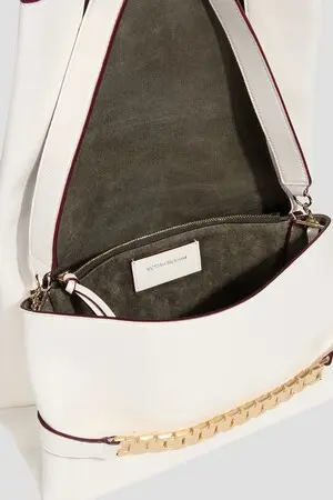 Victoria Beckham Chain Pouch Leather Shoulder Bag