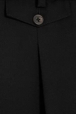 Alexander McQueen Grain De Poudre Wool Pants