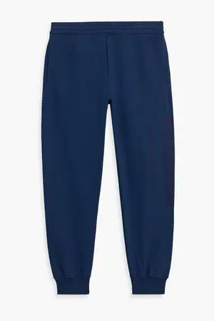 Alexander McQueen Tapered French Cottonterry Sweatpants - Navy