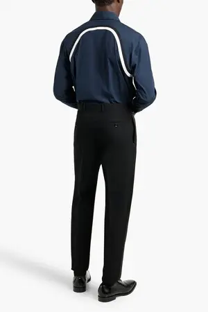Alexander McQueen Striped Cottonblend Poplin Shirt