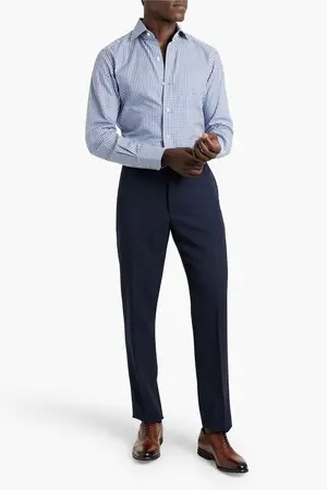 Alexander McQueen Slimfit Wooltwill Pants