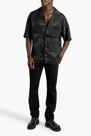 Alexander McQueen Satinjacquard Shirt