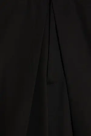 Alexander McQueen Pleated Cottongabardine Shorts