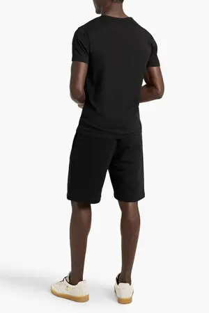 Alexander McQueen Logoprint French Cottonterry Shorts