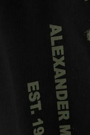 Alexander McQueen Tapered Logoprint French Cottonterry Sweatpants