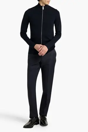 Alexander McQueen Slimfit Wool And Mohairblend Pants