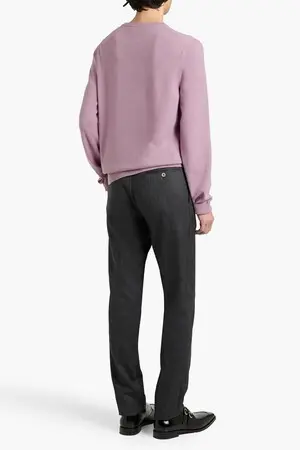 Alexander McQueen Intarsia Cashmere Sweater