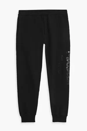 Alexander McQueen Logoprint Cottonjersey Sweatpants - Black