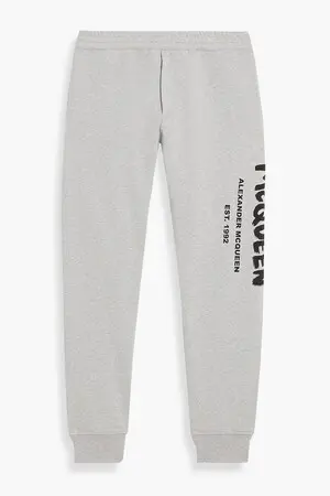 Alexander Mcqueen Printed Sport Bottoms For Men